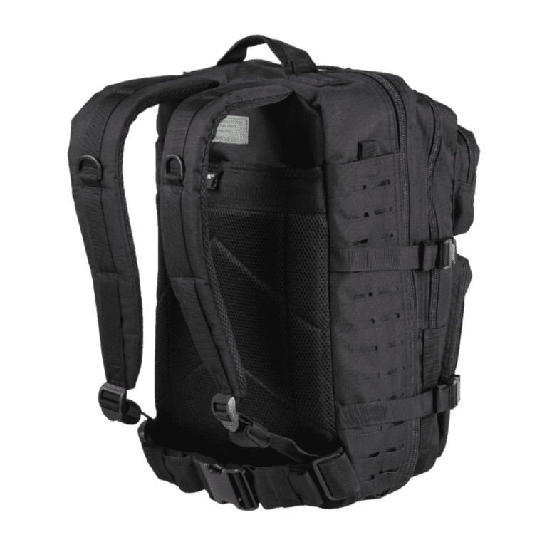 Køb Mil-Tec sort rygsæk med Laser Cut 36L – Wolf Tactical